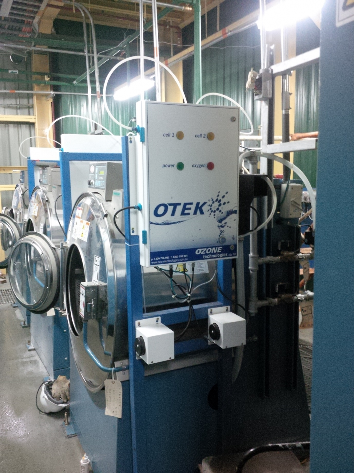 OTEK Laundry System - Ozone Technology - Australia
